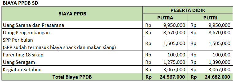 PPDB SIP BM – PPDB Sekolah Islam Plus Baitul Maal